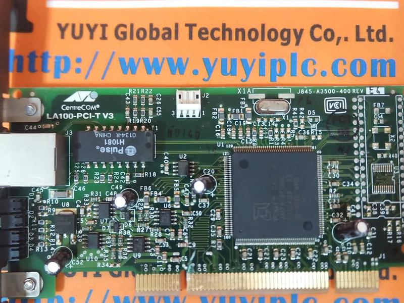 CENTRECOM LA100-PCI-T V3 LAN ADAPTER PCI BOARD - PLC DCS SERVO Control MOTOR POWER SUPPLY IPC ROBOT